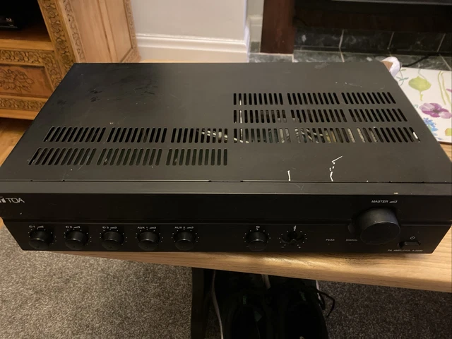 TOA PA AMPLIFIER A-2030 30W £0.99 - PicClick UK