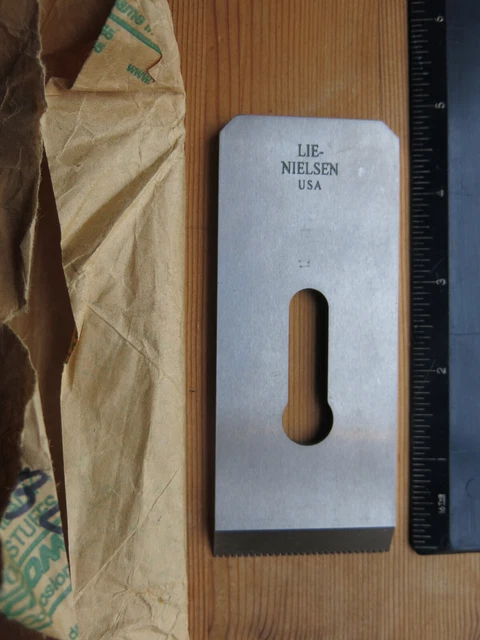 LIE-NIELSEN USA 2& Jack Plane Iron Toothed Low Angle £72.00 - PicClick UK