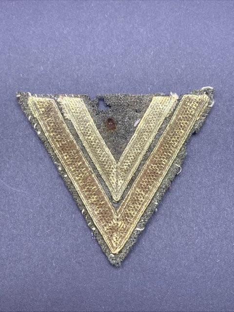 ORIGINAL WW2 GERMAN Coastal Artillery Gefreiter Rank Chevron £25.00 ...