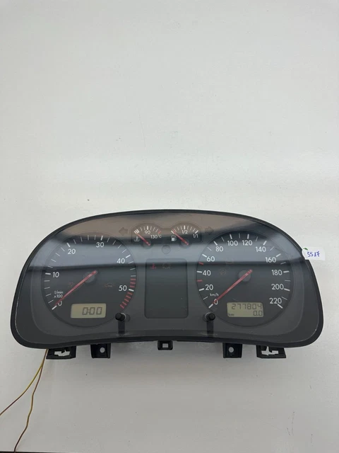 277804 KM VOLKSWAGEN golf mk4 speedometer cluster 1j0920805e EUR 64,62 ...