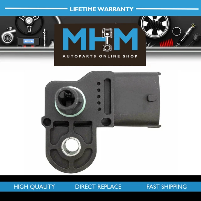 INTAKE AIR MANIFOLD Pressure Map Sensor For Volvo Cummins 0281002576 ...