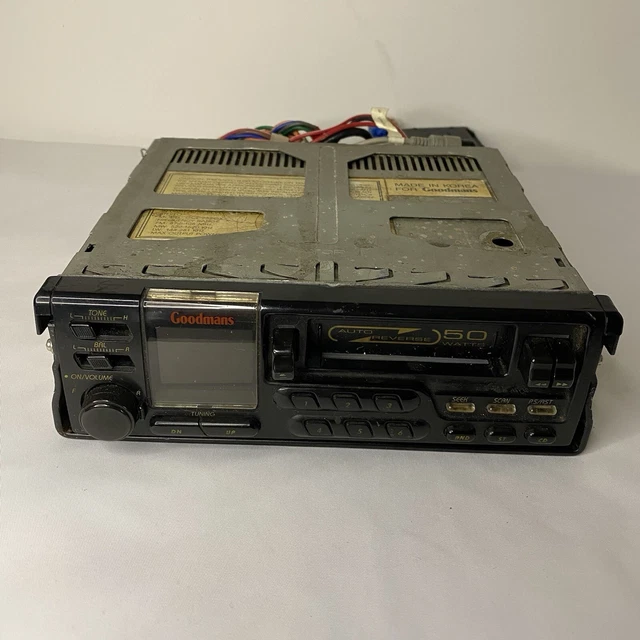 GOODMANS RADIO CASSETTE Player GCE 232OX Pull Out Handle Stereo 90’s ...