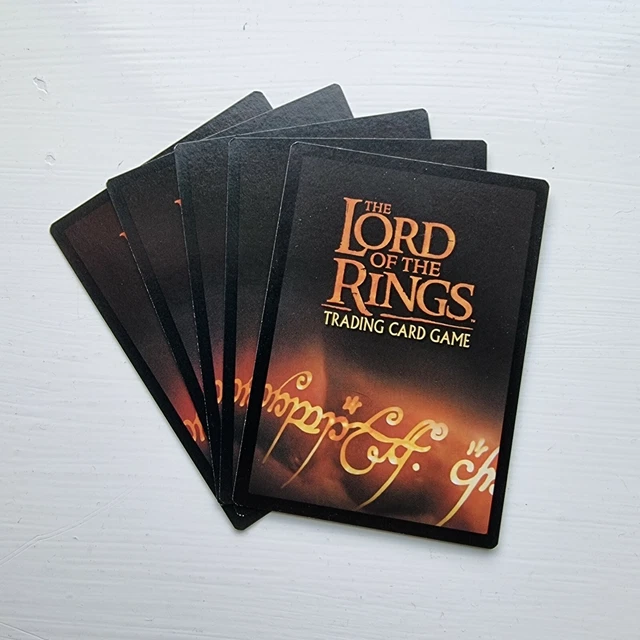 LORD OF THE Rings TCG Return of The King Decipher LOTR Card Singles ...