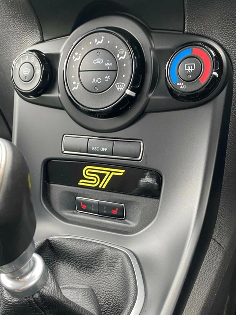 FIESTA ST MK7.5 Cubby Hole Dash tableau de bord remplissage brillant ...
