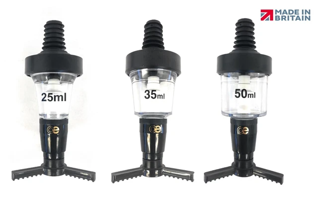 DRINK DISPENSER SPIRIT Optic Measure Either 25ml 35ml or 50ml Pub Club ...