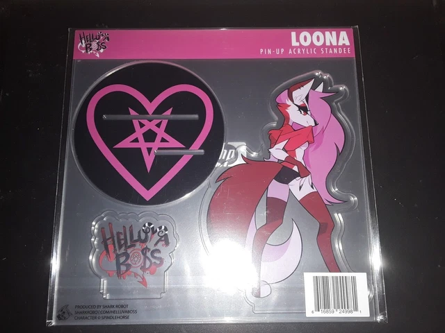 HELLUVA BOSS PIN-UP Human Loona Limited Edition Acrylic Stand Standee ...