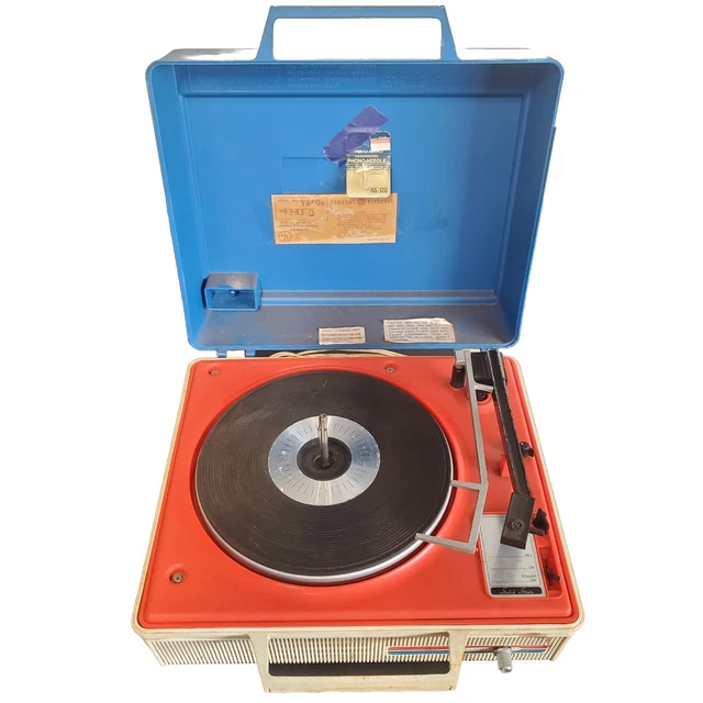 GENERAL ELECTRIC V640G GE Super Star Record Player Turntable American ...
