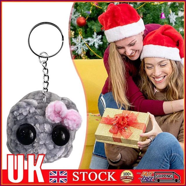 CUTE SAD HAMSTER Meme Keychain with Bow Sad Hamster Meme Sound Music ...