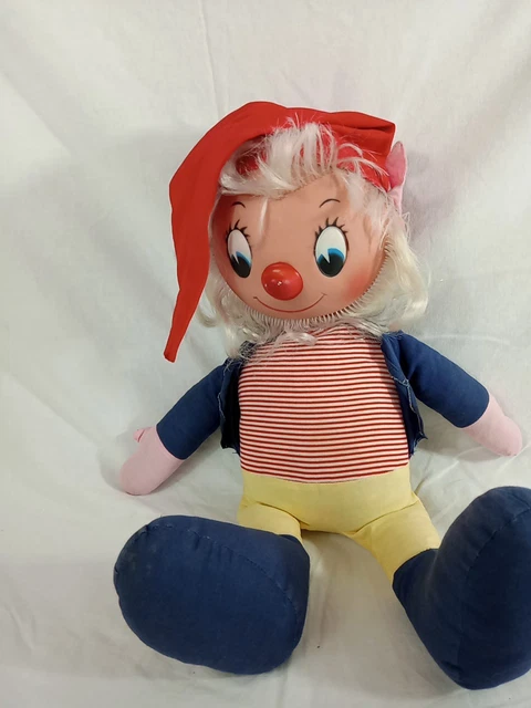 VINTAGE BIG EARS Doll Noddy 1960s Soft Body Plastic Head And Face 18 ...