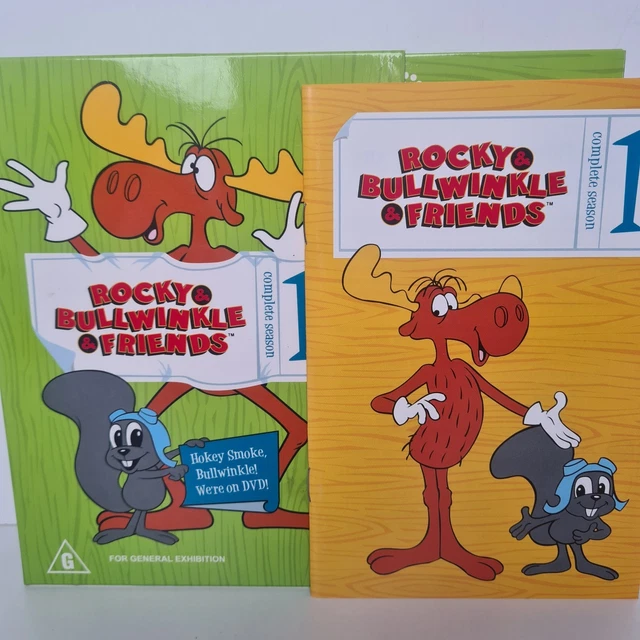 ROCKY & BULLWINKLE DVD Box Set Complete Season 1 Roger Ramjet Hanna ...