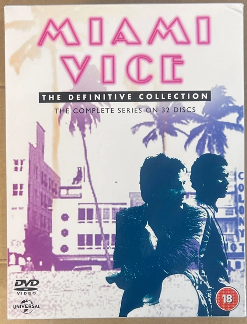 MIAMI VICE - Complete Series 1-5 (32xDVD) Preowned £35.99 - PicClick UK