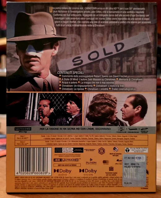 CHINATOWN - ULTIMATE Collector Edition UCE (4K Ultra HD + Blu-Ray) EUR ...