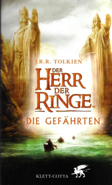 DER HERR DER Ringe Die Gefährten J.R.R. Tolkien Klett-Cotta Fantasybuch ...