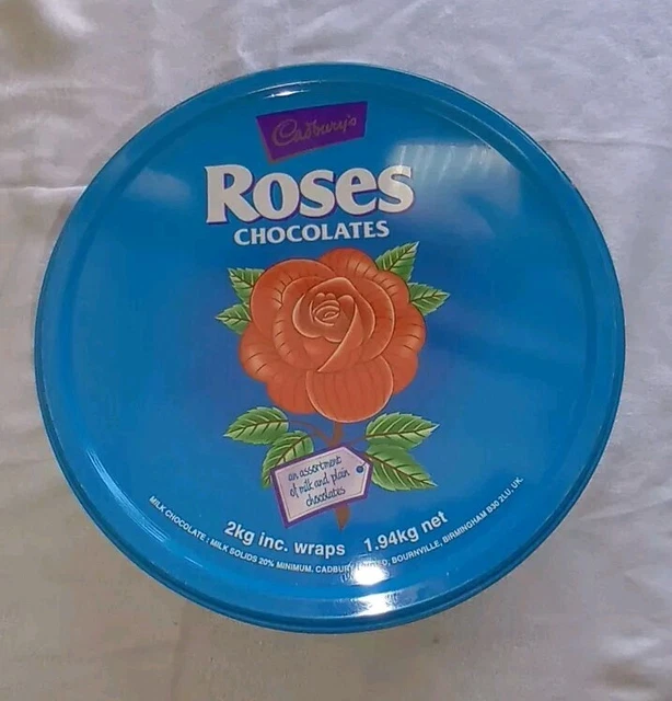VINTAGE CADBURY'S ROSES Chocolates Tin £23.00 - PicClick UK
