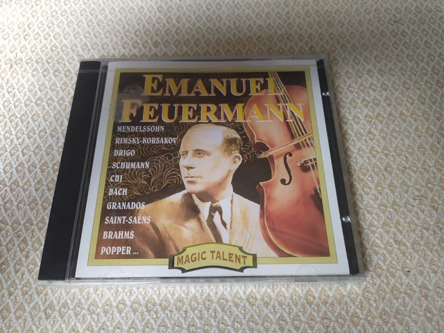 EMANUEL FEUERMANN - Mendelssohn, Drigo, Cui, Bach, Brahms - CD Magic ...