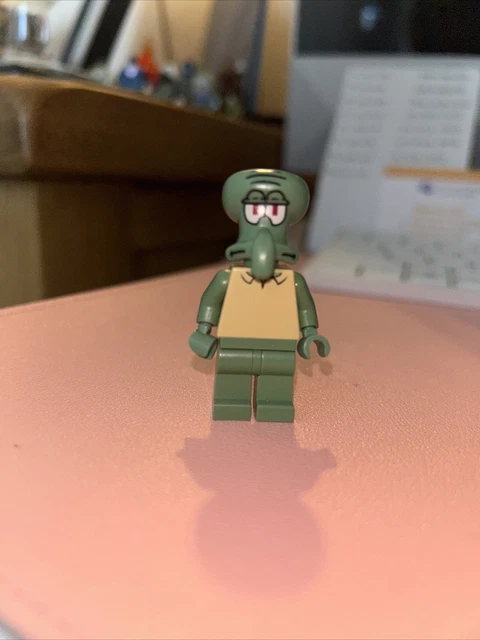 LEGO® MINIFIGURE SQUIDWARD Modified Head bob020 SpongeBob SquarePants ...