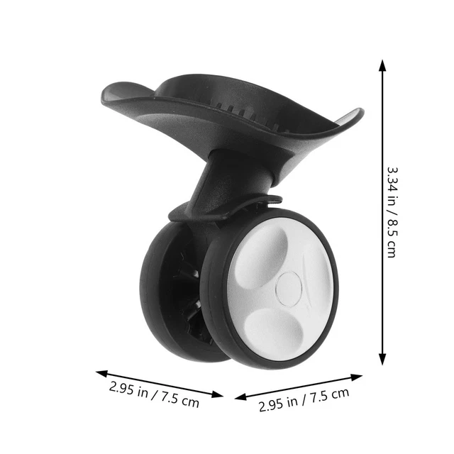 SUITCASE SMALL WHEEL Replacement Luggage Wheels Set Suitcases Caster ...