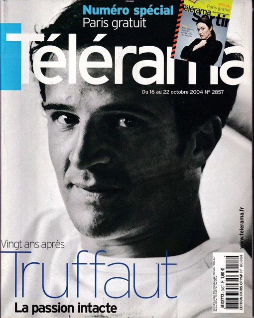 TÉLÉRAMA N° 2857/2004 - François Truffaut Turner Whistler Monet Jim ...