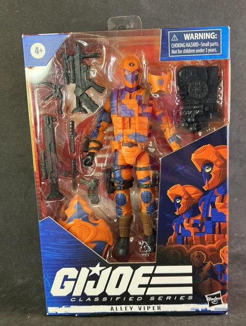 GI JOE CLASSIFIED Series Alley Viper 6 Inch Action Figure # 34 NEW ...