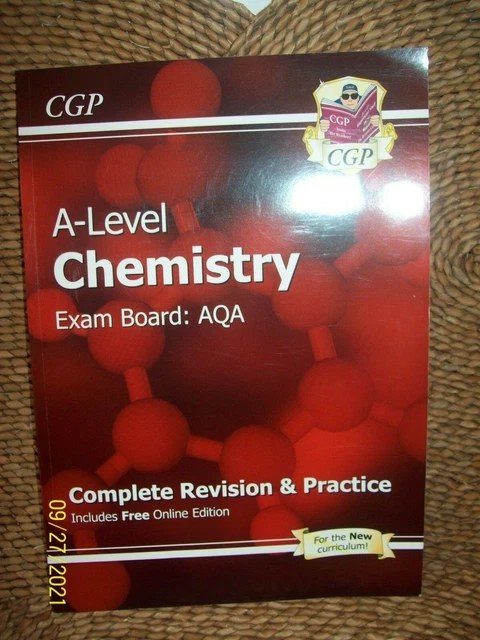 A-LEVEL CHEMISTRY EXAM Board: AQA - Complete Revision & Practice with ... A-LEVEL CHEMISTRY EXAM Board: AQA - Complete Revision & Practice with ...
