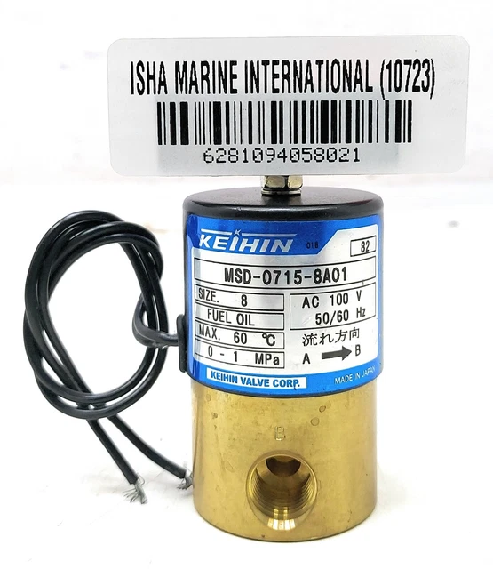 KEIHIN MSD-0715-8A01 ÉLECTROVANNE AC 100v 50/60hz EUR 122,50 - PicClick FR