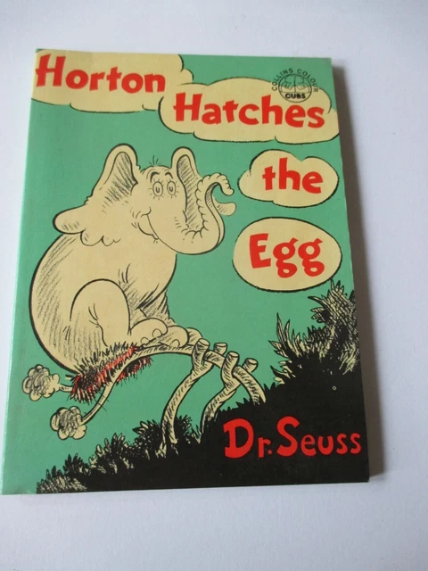 HORTON HATCHES THE Egg, Dr Seuss- parerback 1980's £5.00 - PicClick UK
