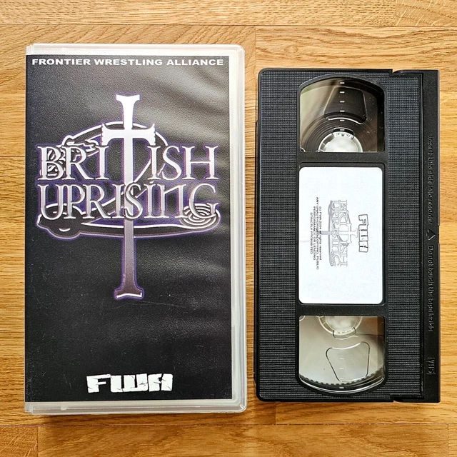 FWA BRITISH UPRISING 2004 British Wrestling VHS Video Rare WWE WWF £18. ...