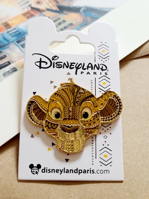 DISNEYLAND PARIS SIMBA Lion king head, tradin disney pin, collectable £ ...