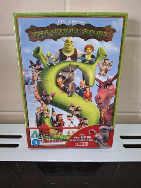 SHREK 1-4 - Complete Collection (Box Set) (DVD, 2010) £10.99 - PicClick UK