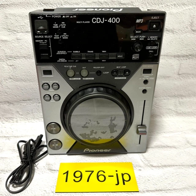 PIONEER CDJ-400 DIGITAL-CD-DECK-MEDIEN-PLATTENSPIELER aus Japan EUR 277,31 - PicClick FR