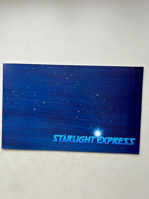 THE NEW STARLIGHT EXPRESS THE MUSICAL Theatre Programme KIM LEESON £3. ...