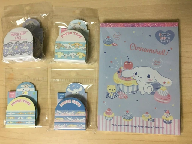 SANRIO CINNAMOROLL 8 Design Memo with sticker masking tape $68.83 ...