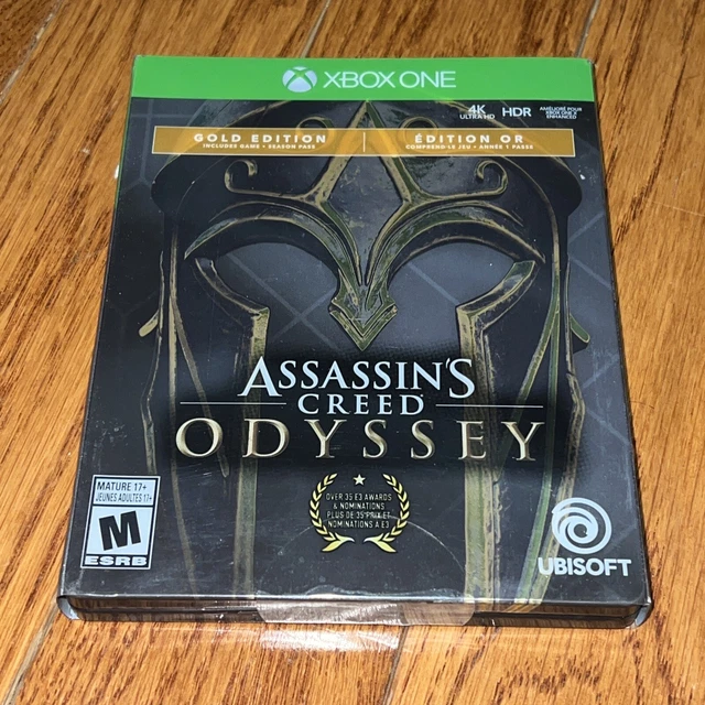 ASSASSINS CREED ODYSSEY Gold Steelbook Edition for Xbox One $57.82 ...