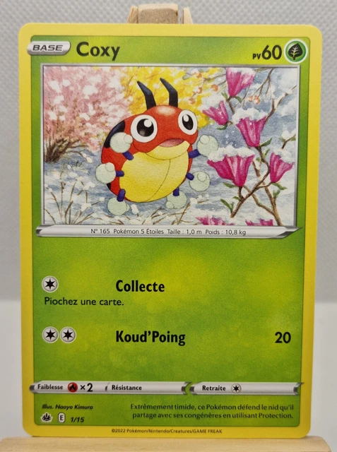 COXY CARTE POKÉMON édition promo mcdonald's 2022 FR 1/15 non holo macdo ...