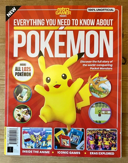 EVERYTHING YOU NEED To Know About POKEMON Magazine By Retro Gamer £11. ...
