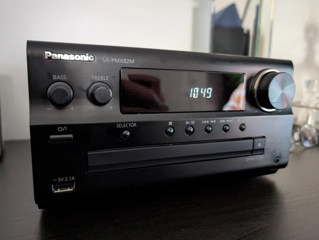 PANASONIC SA-PMX82 Audio System With tannoy mercury 7.1 bookshelfs ...