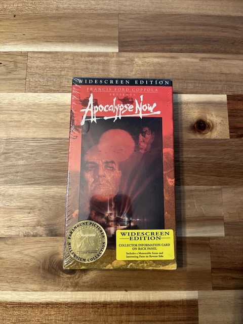 APOCALYPSE NOW (1992 Widescreen) VHS Collector Information Card Factory ...