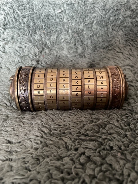 CRYPTEX DA VINCI Code Mini Cryptex Lock Puzzle Boxes with Hidden ...