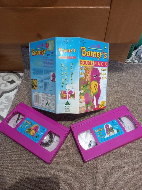 BARNEY - OH Brother She's My Sister & Good Clean Fun - Double Vhs £19. ...