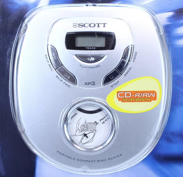 SCOTT XP3 WALKMAN Lecteur portable Baladeur CD Player Neuf (Réf#A420 ...