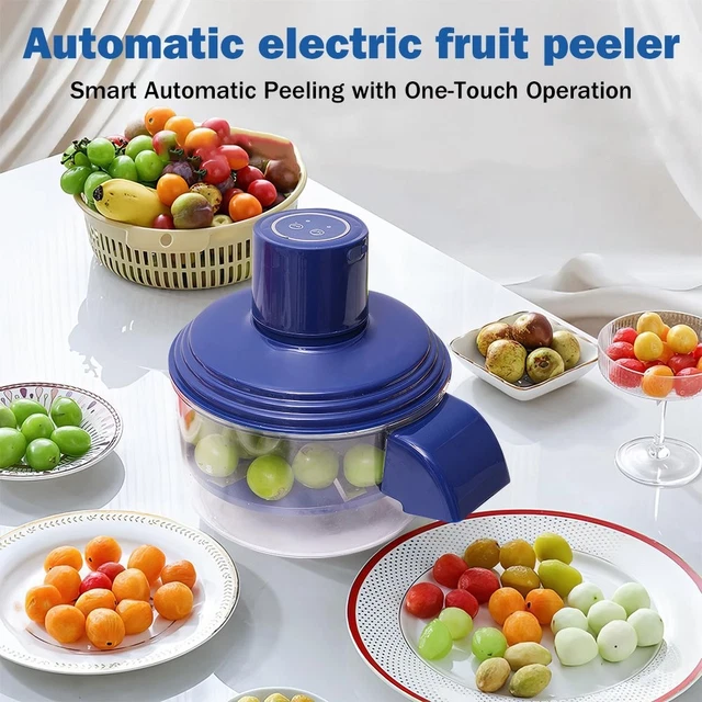 ELECTRIC PEELING MACHINE Grapes Garlic Cherry Tomatoes Cordless ...