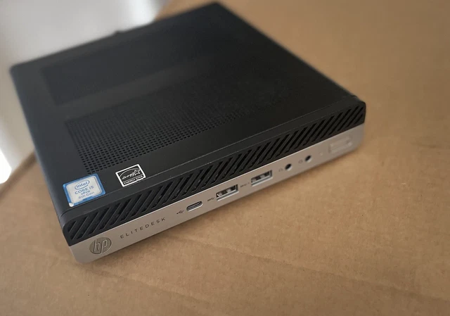 HP ELITEDESK 800 G4 Mini PC Intel i5-8500 8GB RAM 128GB SSD Windows 11 ...