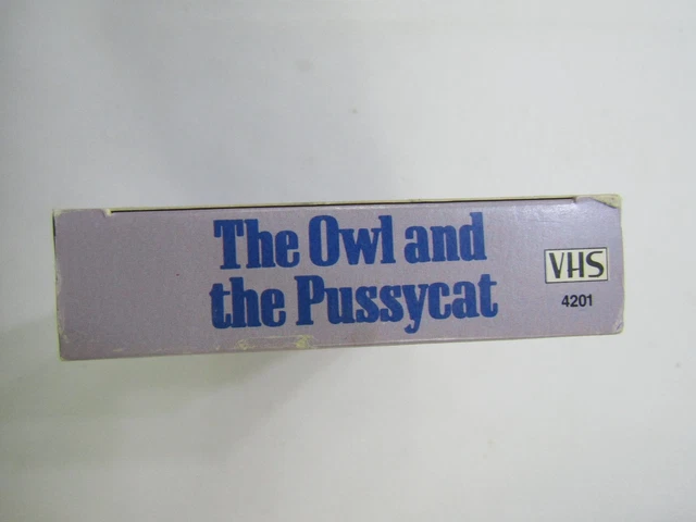 VTG THE OWL and the Pussycat VHS Barbara Streisand George Segal Classic ...