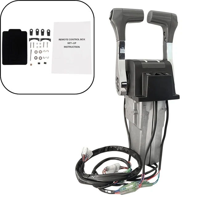DUAL BINNACLE TOP Mount Outboard Remote Control Box 67200-93J15 For ...