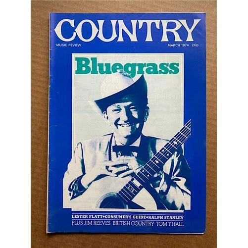LESTER FLATT COUNTRY MUSIC REVIEW MAGAZINE MARCH 1974 - LESTER FLATT ...