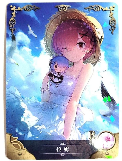REM RE:ZERO CARTE Goddess Story Anime Card NS-01-Out of Print EUR 4,90 ...