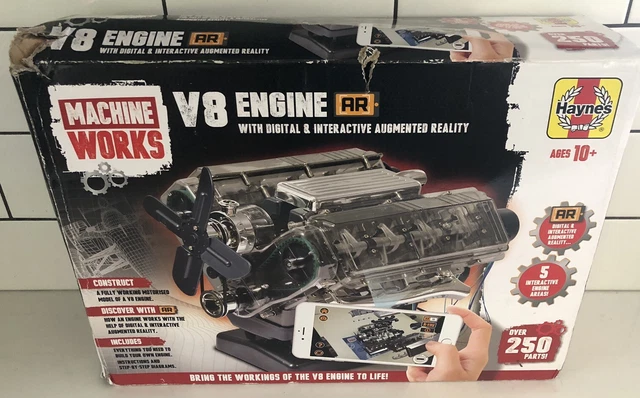 HAYNES INTERNAL COMBUSTION Engine V8 Fully Functional Motorised Model ...