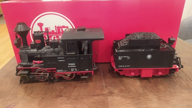 LGB 2015D DAMPFLOK mit Tender BR 99 2015 mit 2x Motor Spur G Lehmann ...