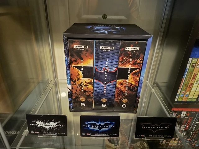 THE DARK KNIGHT Trilogy Limited Edition 4K Box Set UHD CLUB ** NOT STEELBOOK ** £319.99 ...
