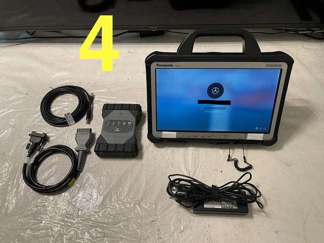 MB STAR DIAGNOSE Xentry OpenShell & DAS + HHT (12/2024) + XENTRY C6 VCI ...